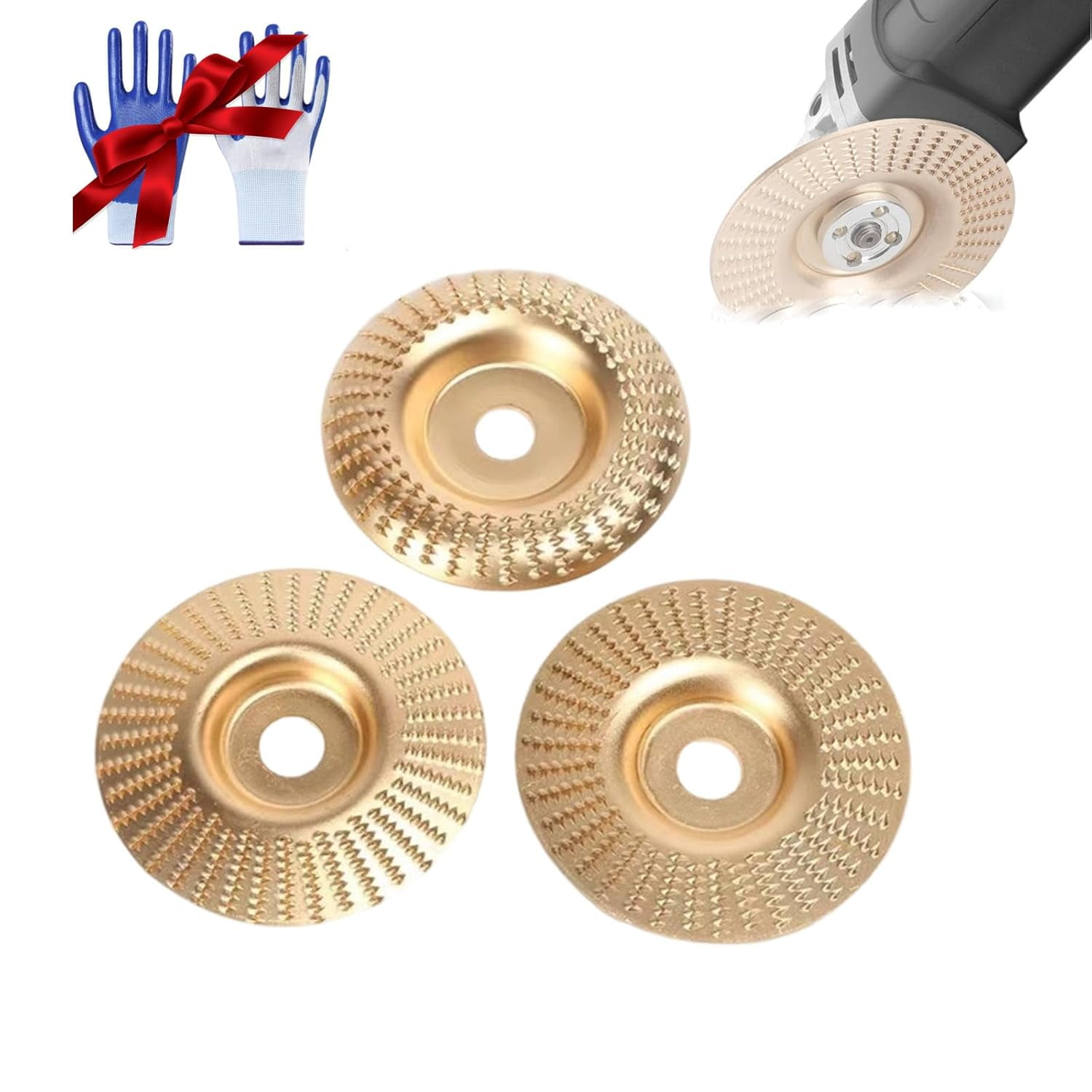 Pro-Grade Wood Cutting Discs [3 PCS] for Wood Carving, Woodworking ...