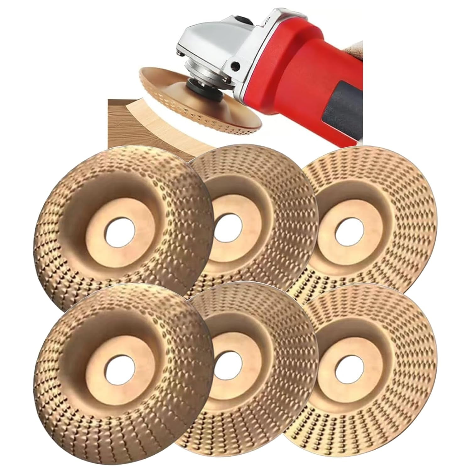 Pro-Grade Wood Cutting Discs, 3Pcs Stump Grinder for Wood Carving ...