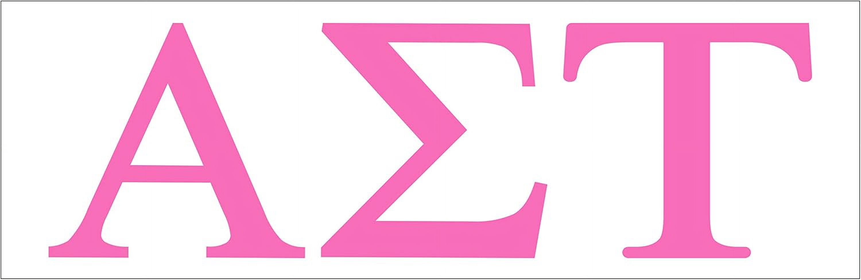 Pro-Graphx Alpha Sigma Tau Greek Sorority Sticker Decal, 2.5 Inches ...