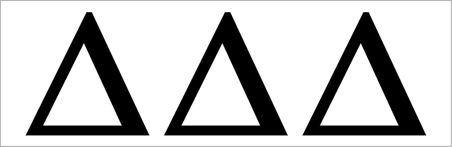 Pro-Graphx Delta Delta Delta Greek Sorority Sticker Decal, 2.5 Inches ...