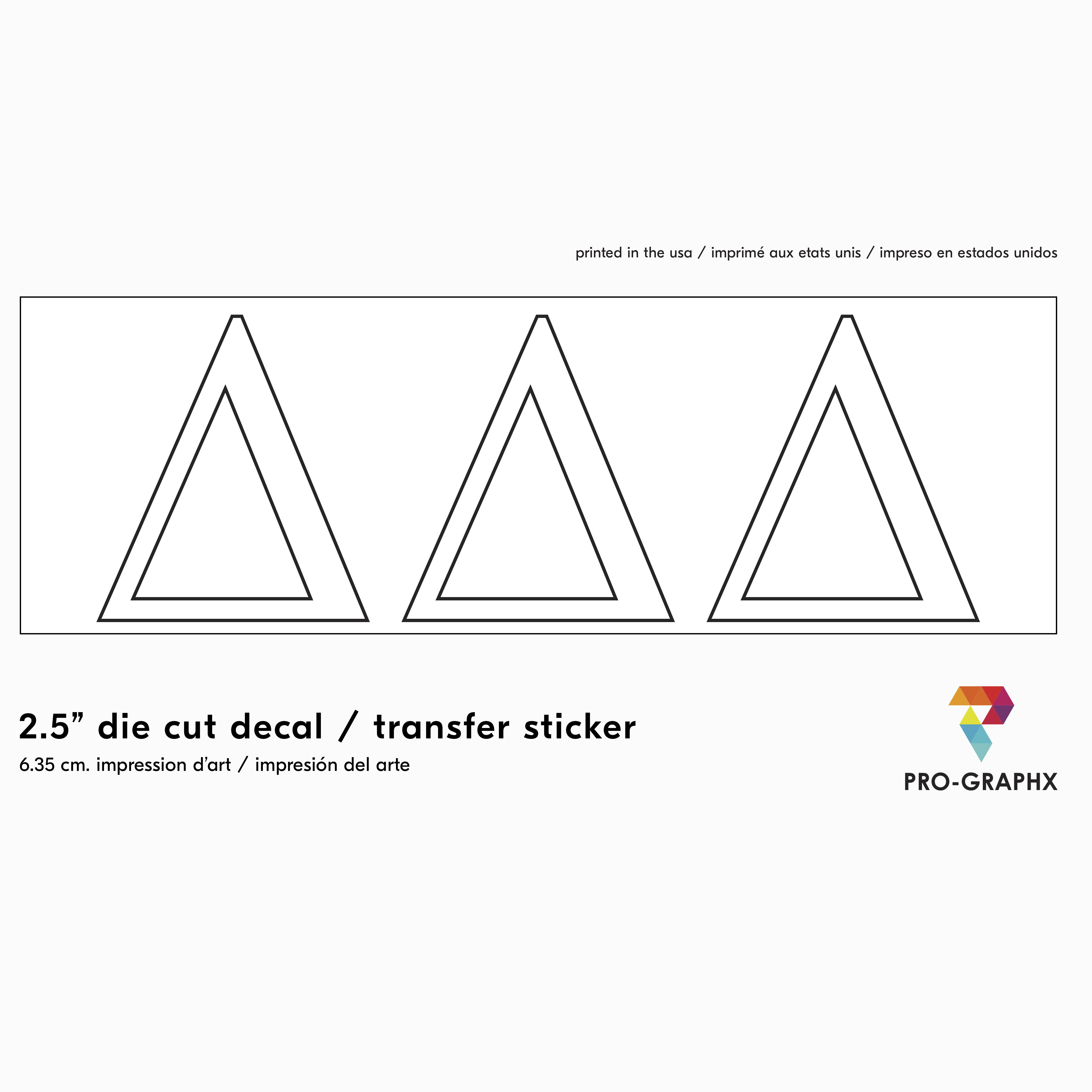 Pro-Graphx Delta Delta Delta Greek Sorority Sticker Decal, 2.5 Inches ...