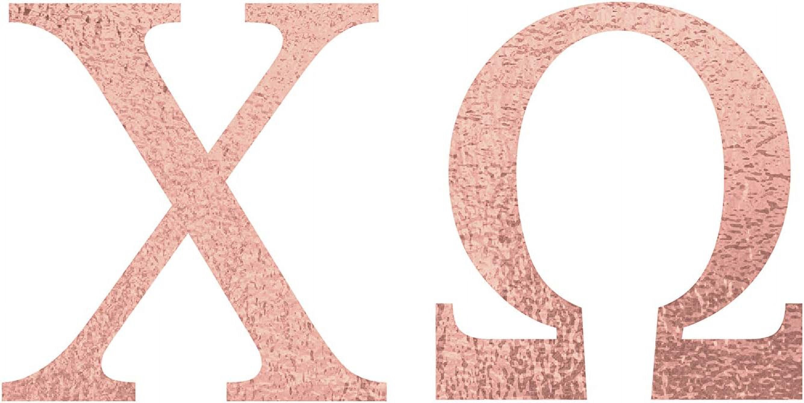 Pro-Graphx Chi Omega Greek Sorority Sticker Decal, 2.5 Inches Tall ...