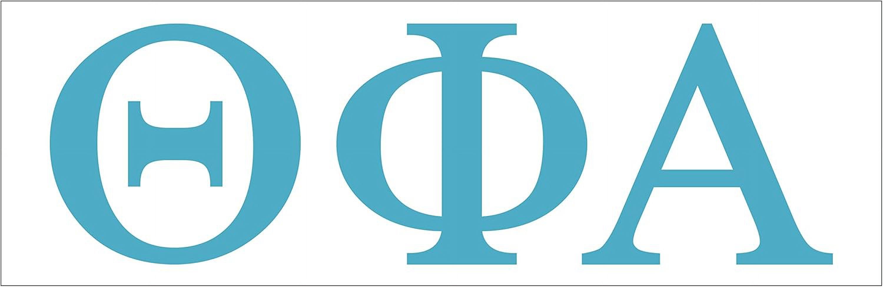 Pro-Graphx Theta Phi Alpha Greek Sorority Sticker Decal, 2.5 Inches ...