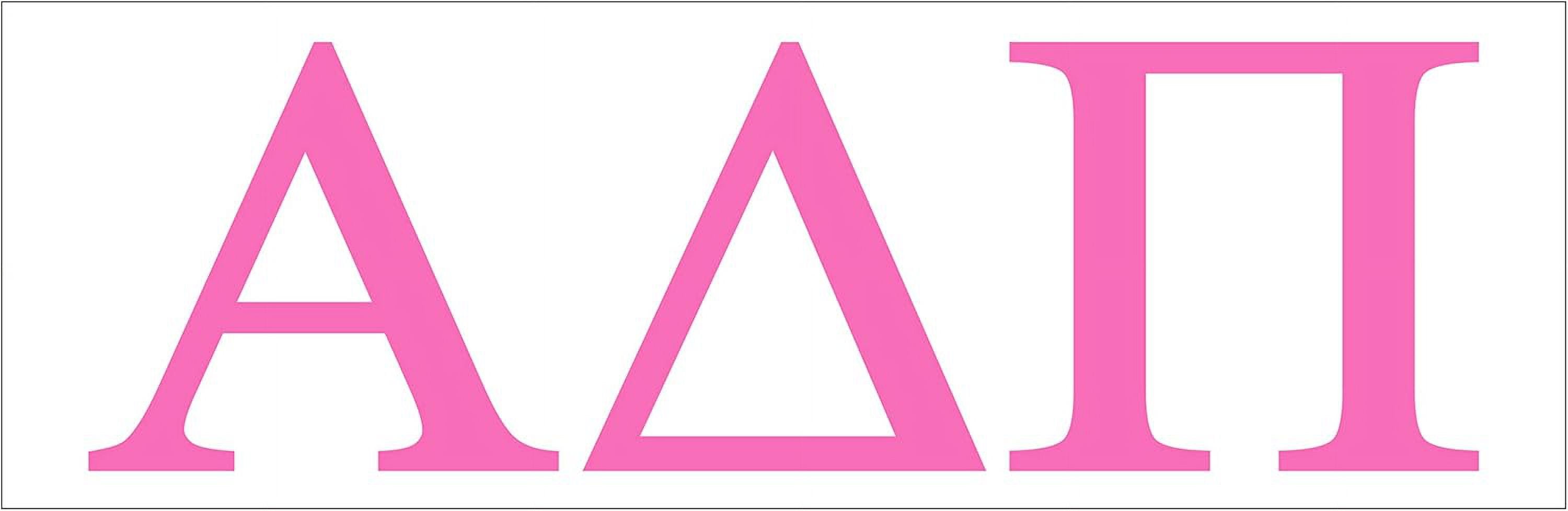 Pro-Graphx Alpha Delta Pi Greek Sorority Sticker Decal, 2.5 Inches Tall ...