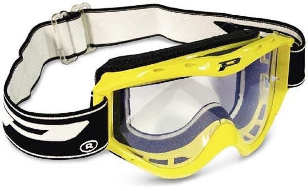 Pro Grip 3101 Youth MX Offroad Goggles w/Clear Lens Yellow - Walmart.com