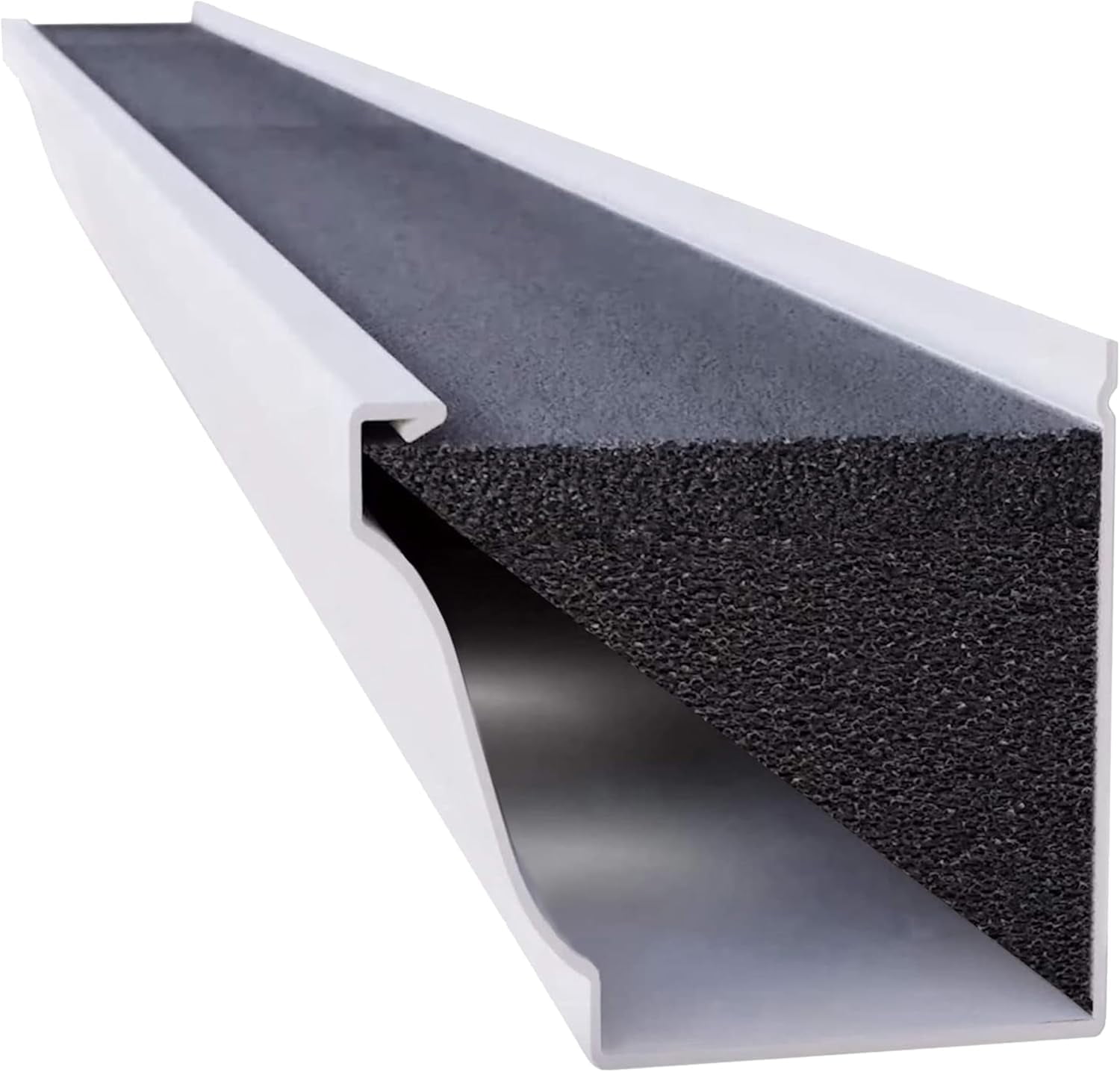 Pro Gutter Guard - 6-Inch K Style Foam Gutter Filter Insert with Year ...