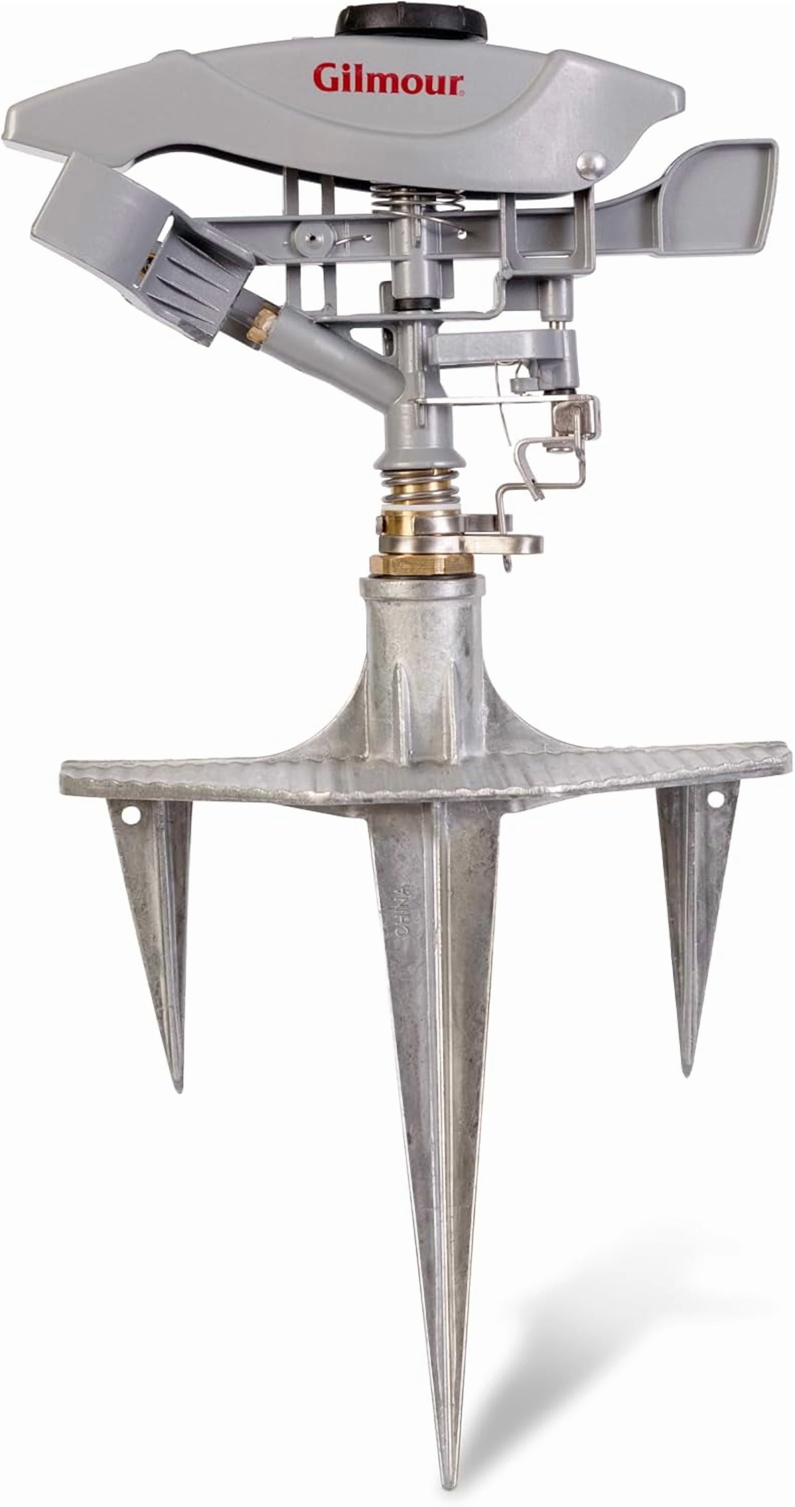 Pro Heavy Duty Circular Water Sprinkler with Spike Base, Rotating ...