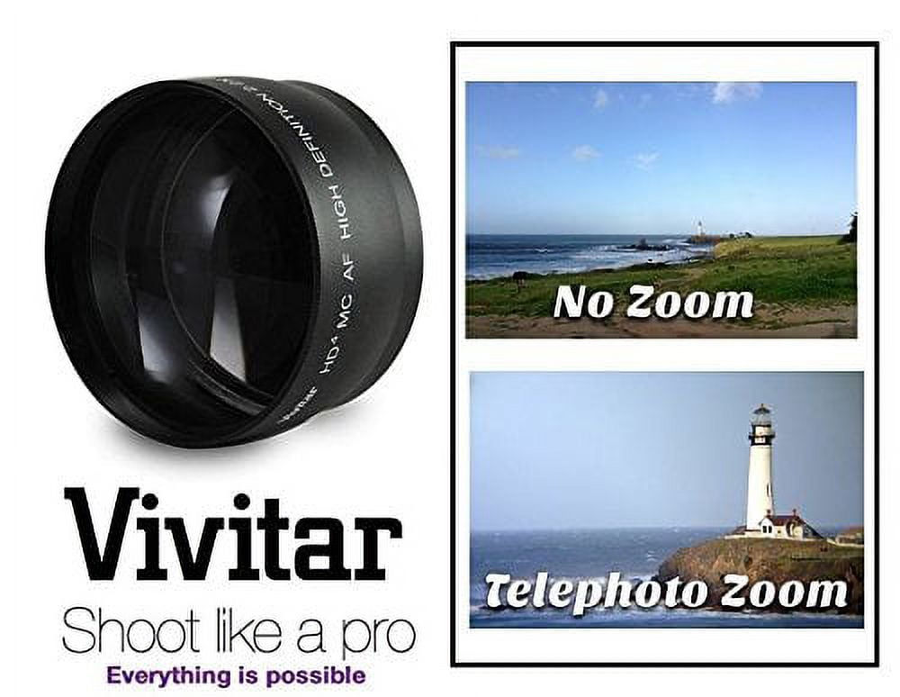 Pro Hi Def 2.2x Telephoto Lens For Panasonic Lumix DMC-FZ1000 DMC ...