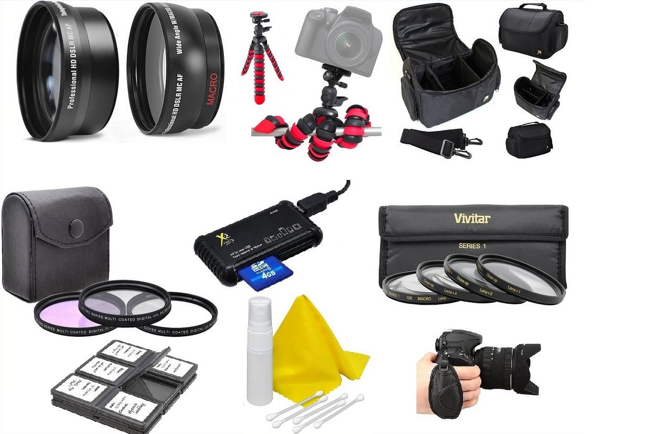Pro Hi Def Super Deluxe Accessory Pack Bundle for Nikon Z50 Z 50 Z-50 ...