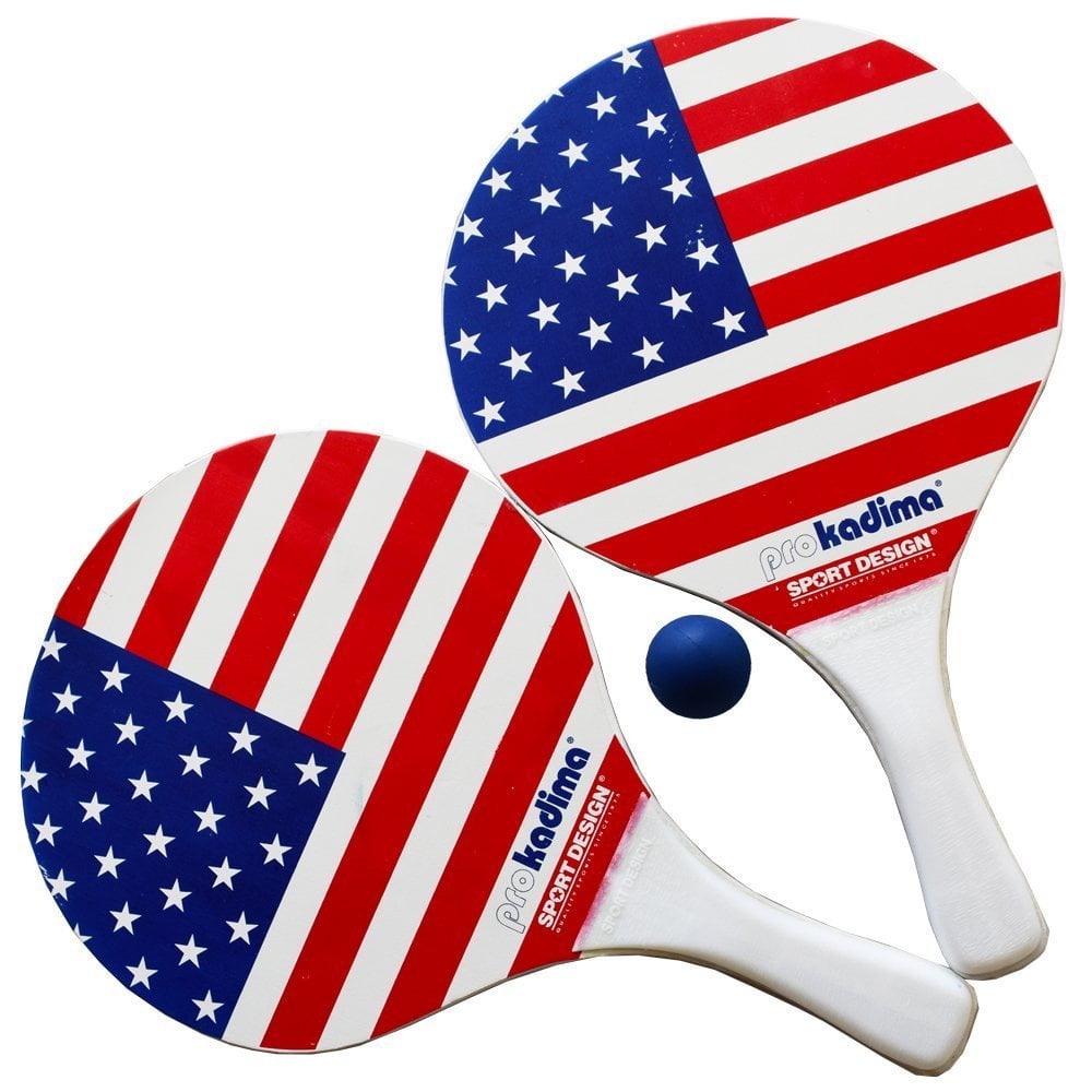 Pro Kadima Beach Paddle Set (American Flag) - Walmart.com