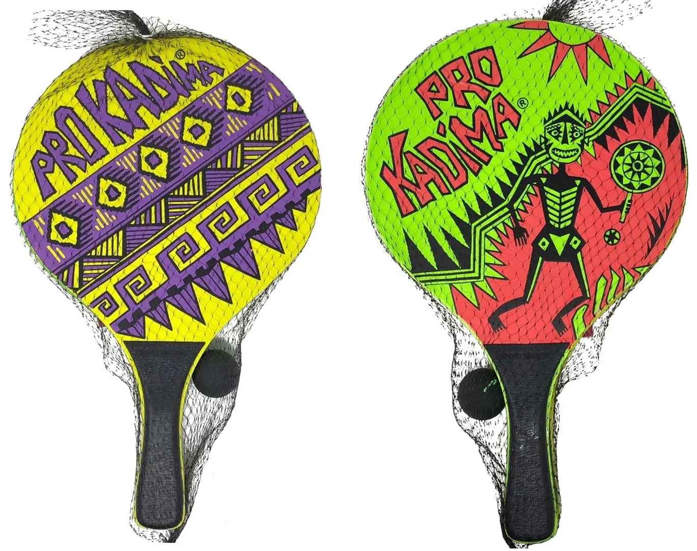 Kadima Wood Beach Paddles - Artifact Prints #2, 15.38 in - Walmart.com