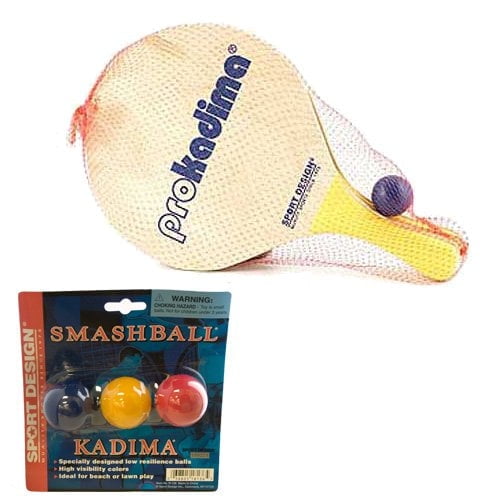 Pro Kadima Paddle Ball Set, Racquets and Smashball Bundle, Coordination ...