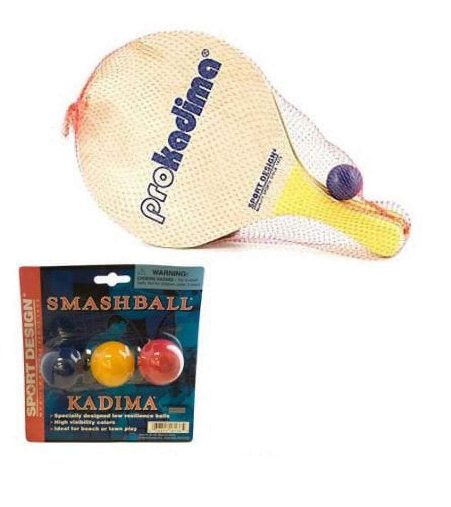 Pro Kadima Paddle Set Plus Replacement Smashballs Bundle - Walmart.com