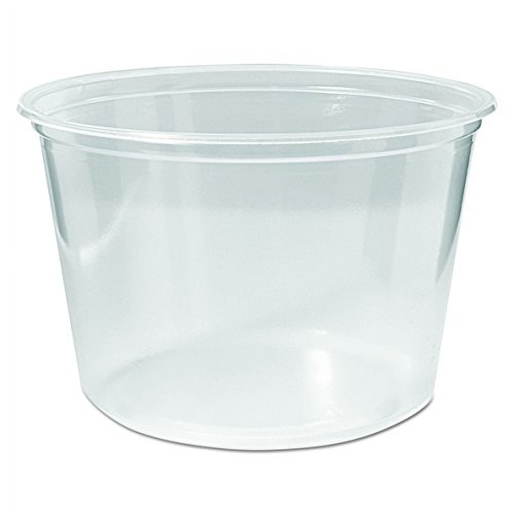Pro-Kal Deli Containers Clear Polypropylene Microwave Safe Food Storage ...