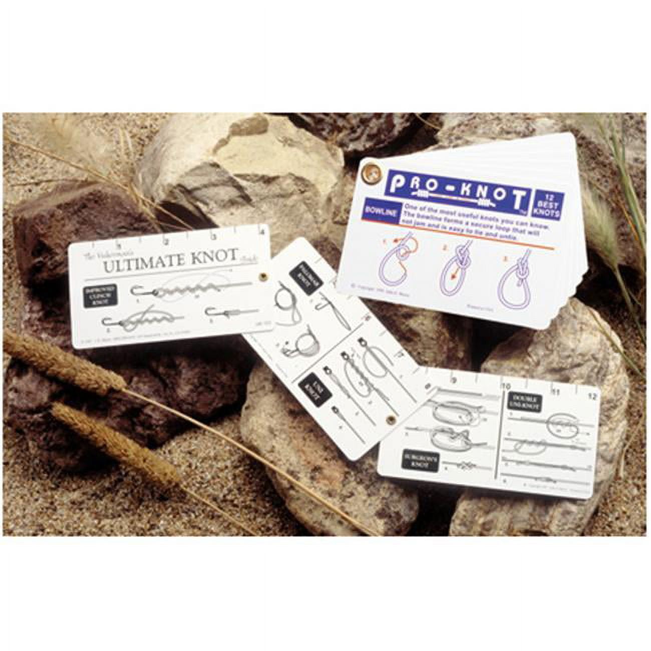 Pro Knot Outdoor Knots Guide Cards with Header Card - Essential Knot ...