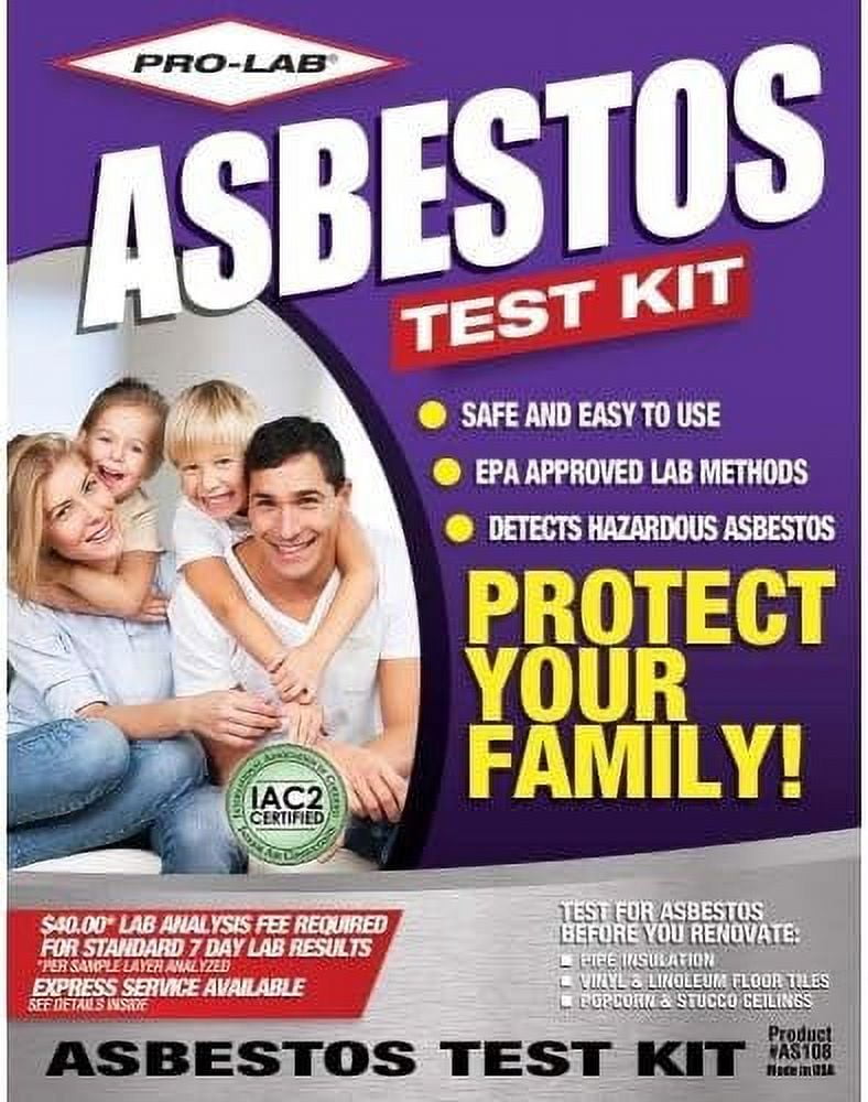 Pro Lab AS108 Asbestos Do It Yourself Test Kit - Walmart.com