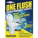 Pro Lab Inc. Pro Lab One Flush Septic Tank Treatment, Case of 6 ...