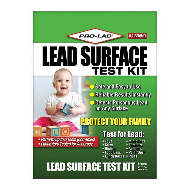 Pro Lab Instant Results Test Strips Lead Surface Test Kit (2-Pack ...