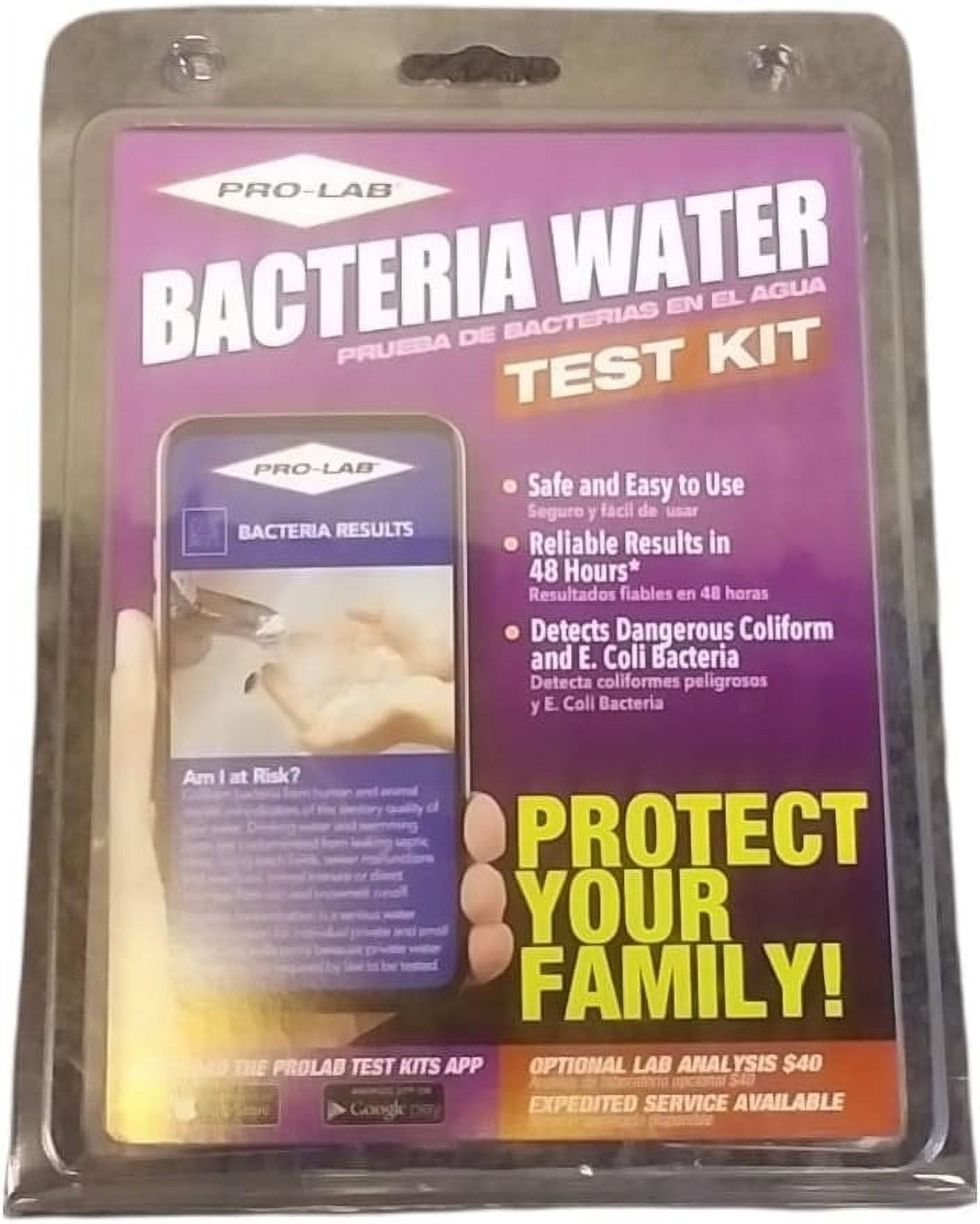 Pro-Lab Safe and easy to use Bacteria Water Pool & Pond Test Kits ...