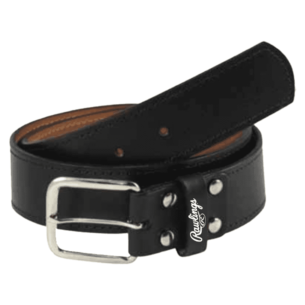 Rawlings Pro Leather Belt (Large, Black) - Walmart.com
