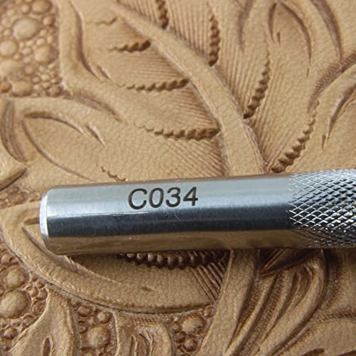 Pro Leather Carvers Leaf Liner Leather Stamp, Stainless Steel Leather ...