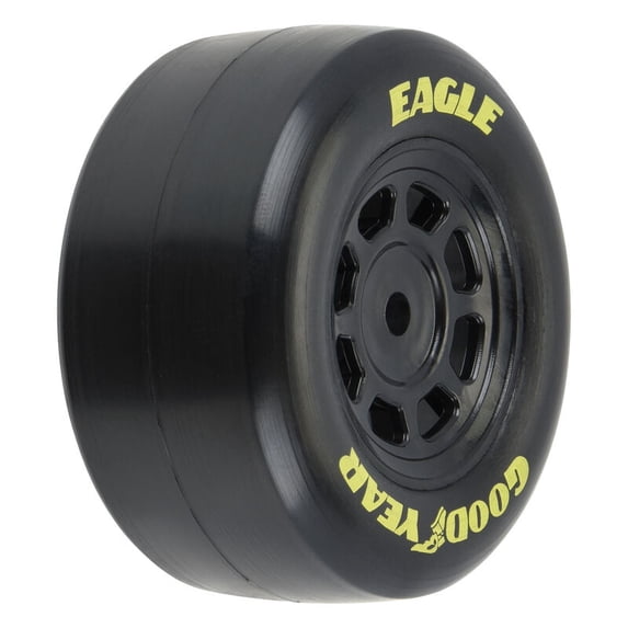 Pro-Line Racing Goodyear Eagle Tire F/R MTD Steel Racing Wheels Black ...