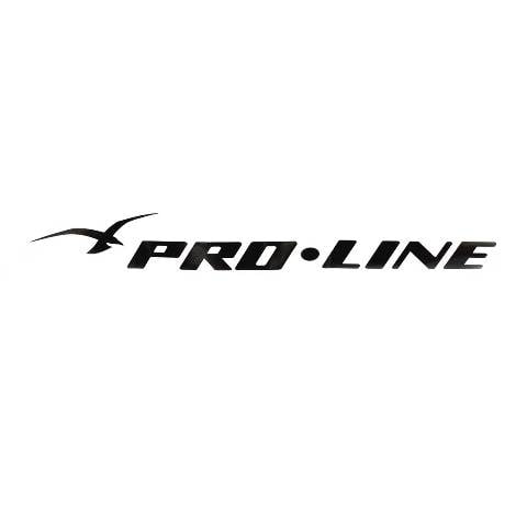 Pro Line Boat Brand Decal | Black 18 x 2 1/8 Inch - Walmart.com
