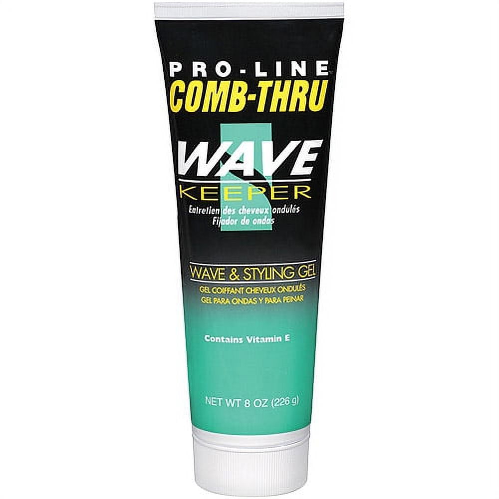 Pro-Line Men's Comb-Thru Wave & Styling Hair Gel - For Wavy, Curly ...