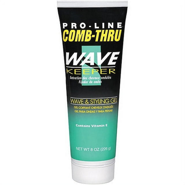 Pro-Line Men's Comb-Thru Wave & Styling Hair Gel - For Wavy, Curly ...