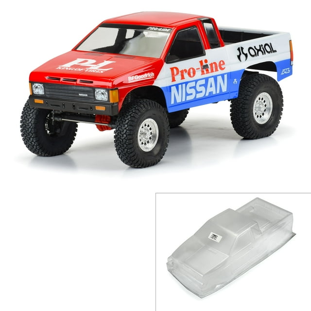 Pro-Line Racing 1/10 87 Nissan Hardbody D21 Clear Body12.3WB PRO360800 ...