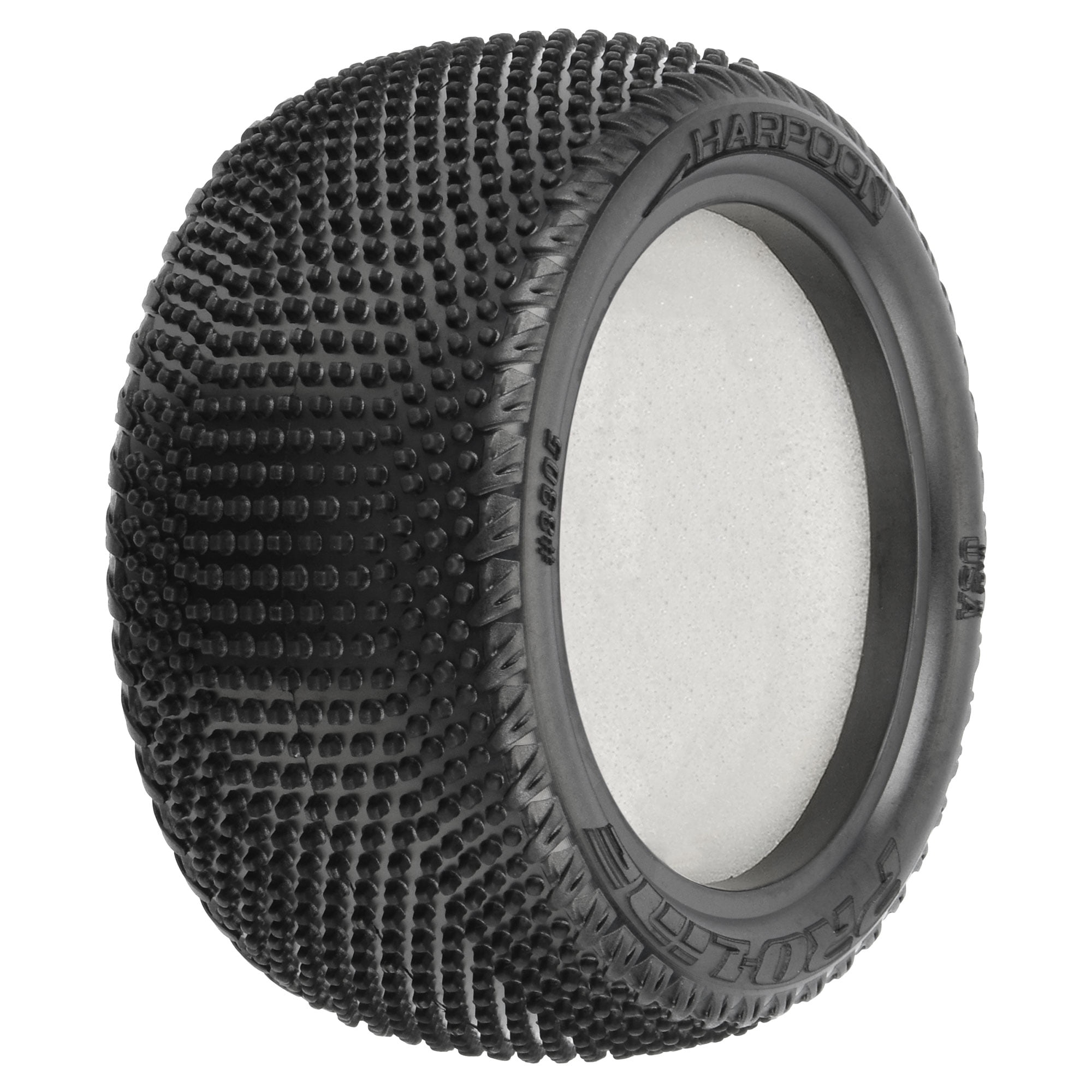 Pro-Line Racing 1/10 Harpoon CR4 Rear 2.2 Carpet Buggy Tires 2 ...