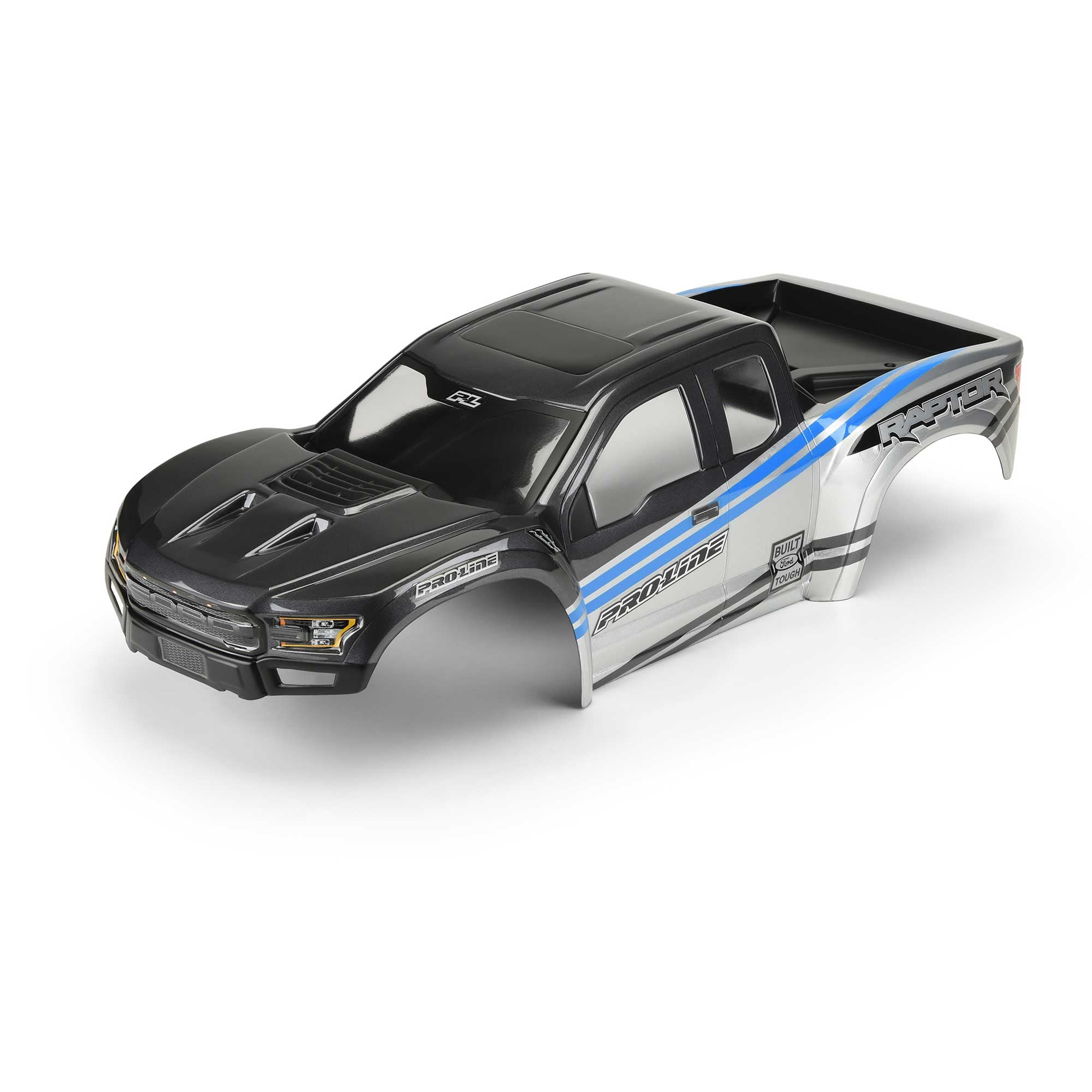 Pro-Line Racing 2017 Ford F150 Raptor Painted & Cut Blue XMAXX ...