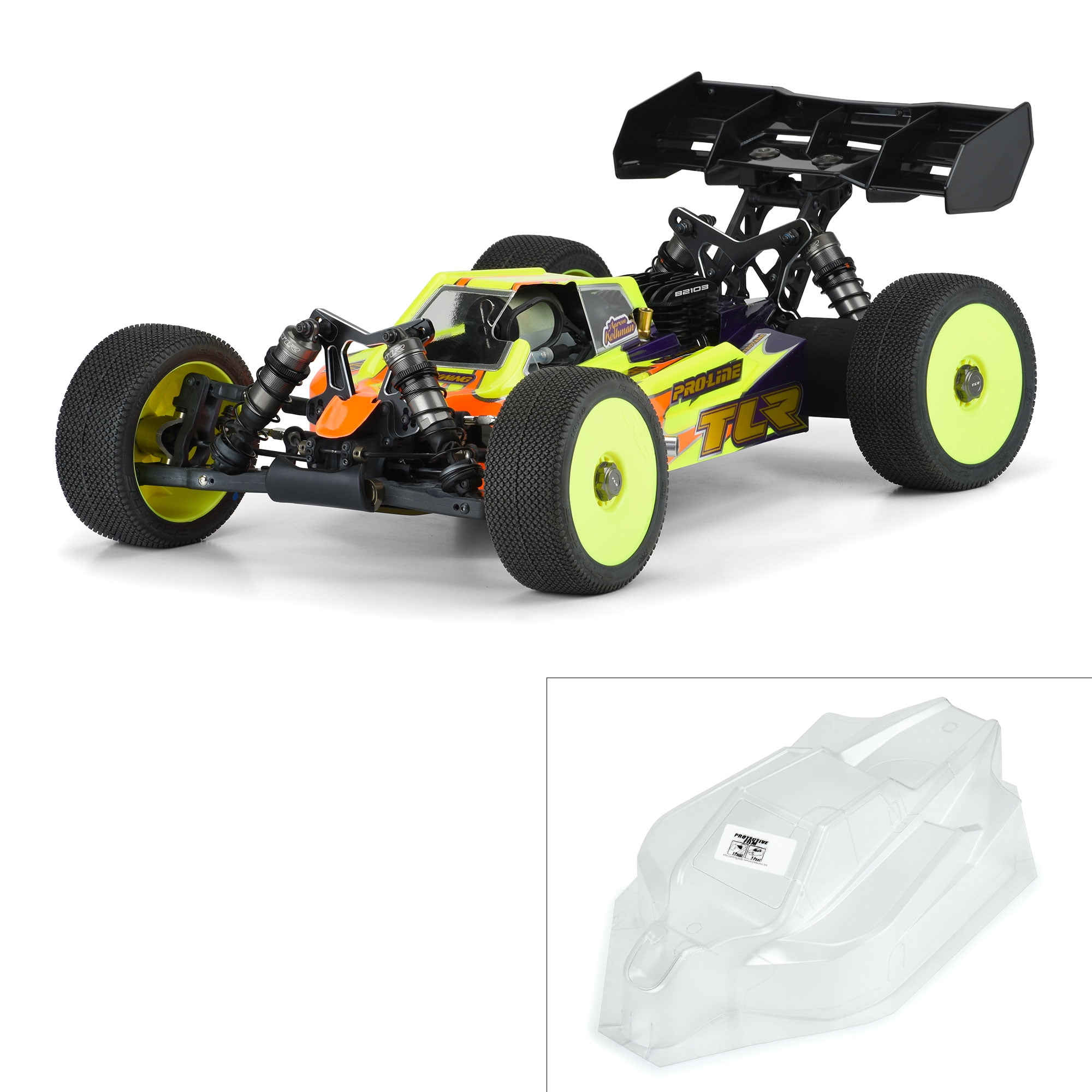 Pro-Line Racing Axis Clear Body for TLR 8ight-X Nitro PRO356200 Car ...