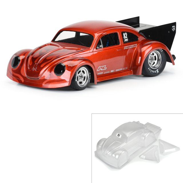 Pro-Line Racing Volkswagen Drag Bug Clear Body PRO355800 Car/Truck ...