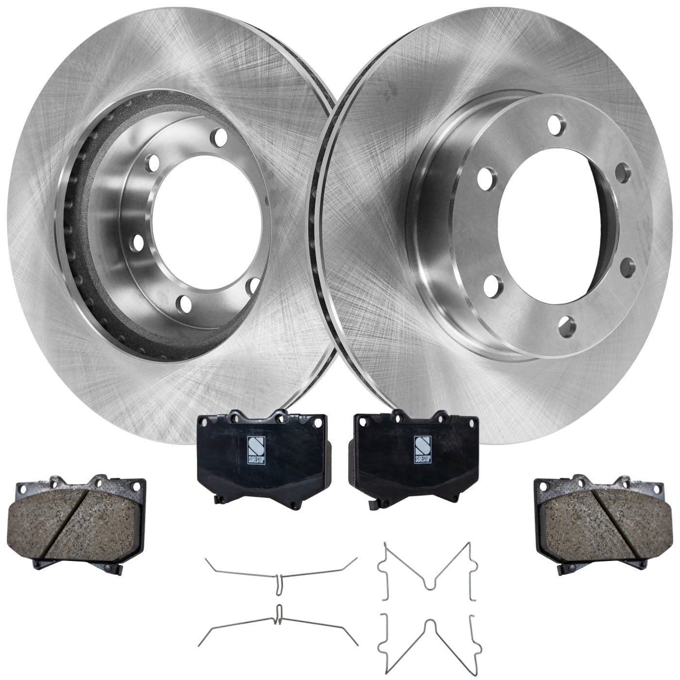 Pro-Line Series Ceramic Brake Disc and Pad Kit for Toyota for Tundra ...