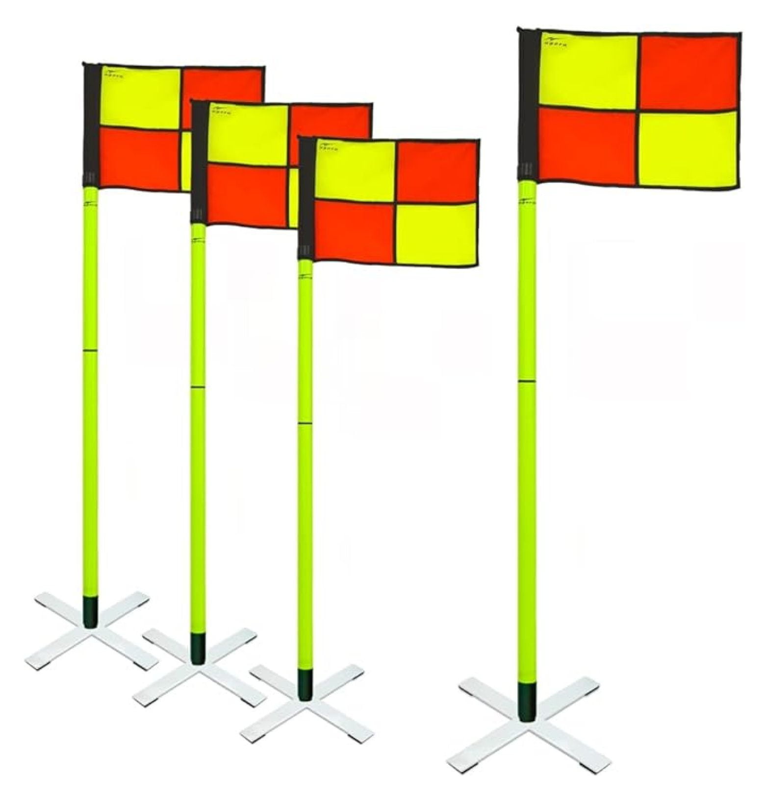 Pro Line Soccer Indoor/Turf Corner Flags - Set of 4 - Walmart.com