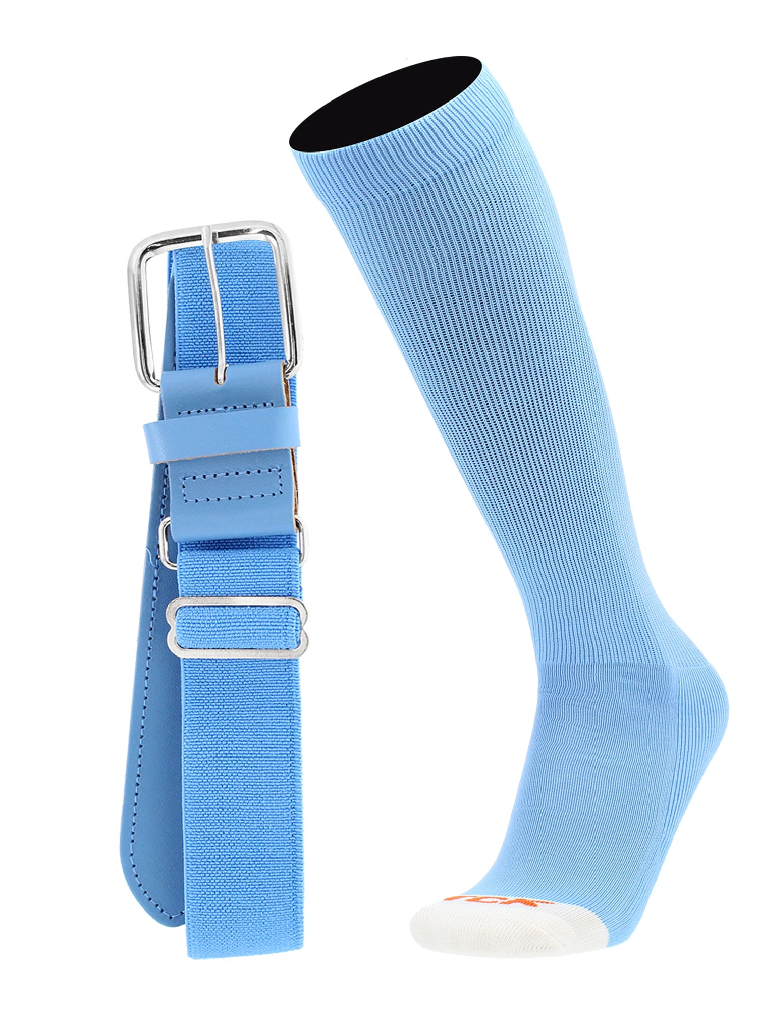 Pro Line Softball Socks and Belt Combo (Columbia Blue, Large) - Walmart.com