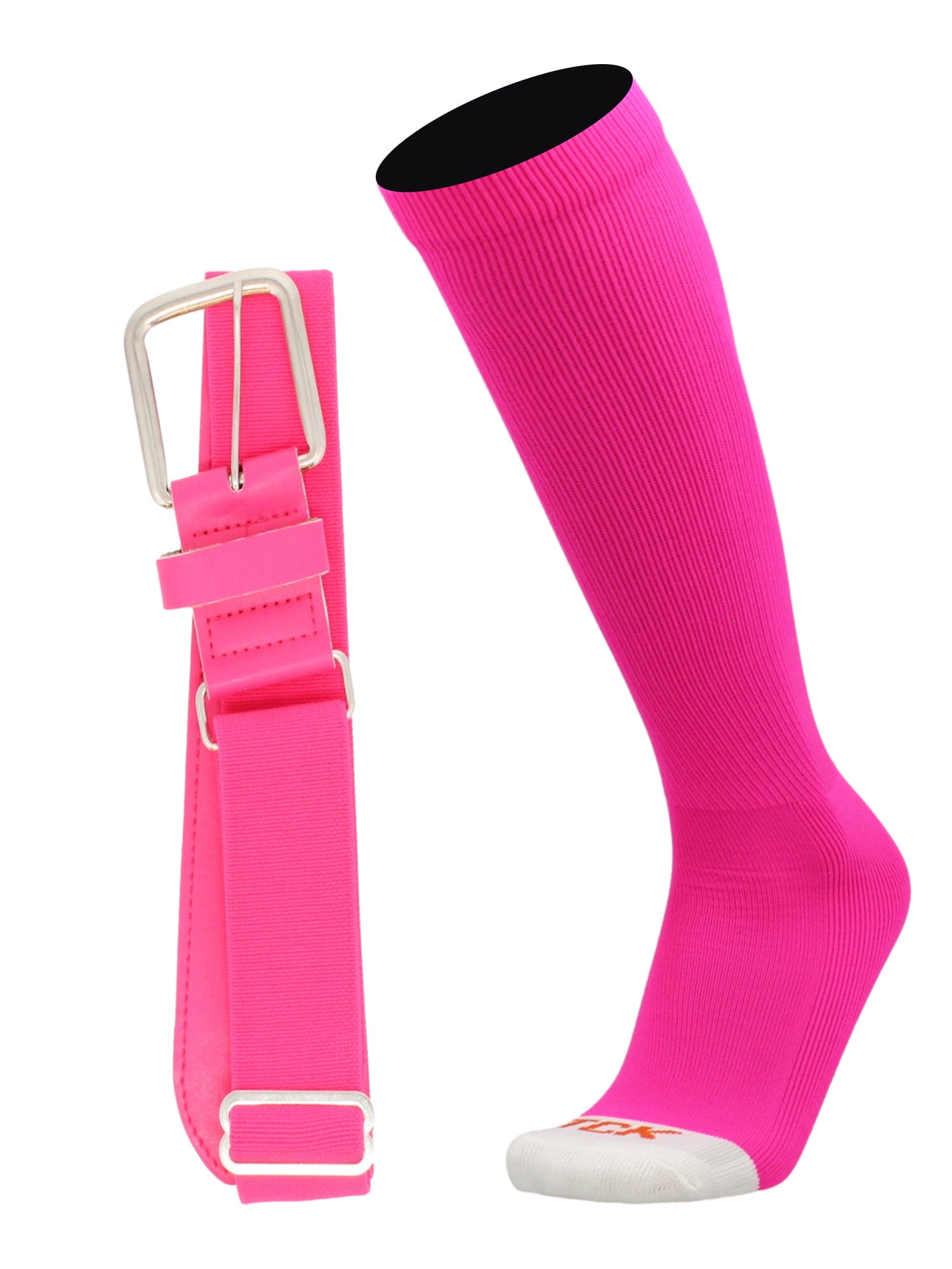 Pro Line Softball Socks and Belt Combo (Neon Pink, Medium) - Walmart.com