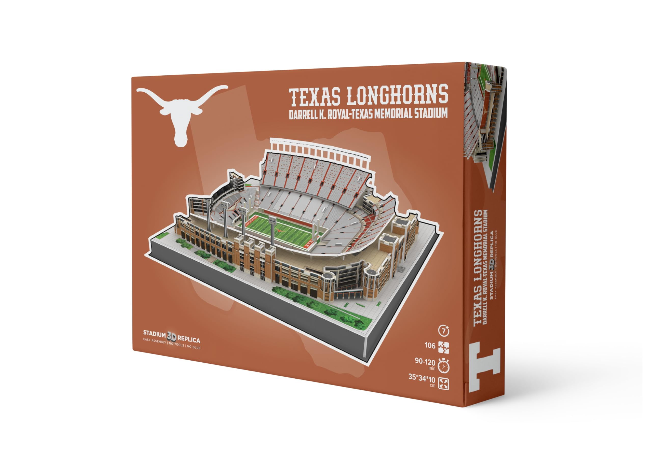 Pro-Lion 3D Jigsaw Puzzle DHF10 of Darrell K Royal-Texas Memorial ...