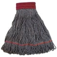 Boardwalk Pro Loop Web/Tailband Mop Head Blue Large 12/Carton 1800LBDZ ...