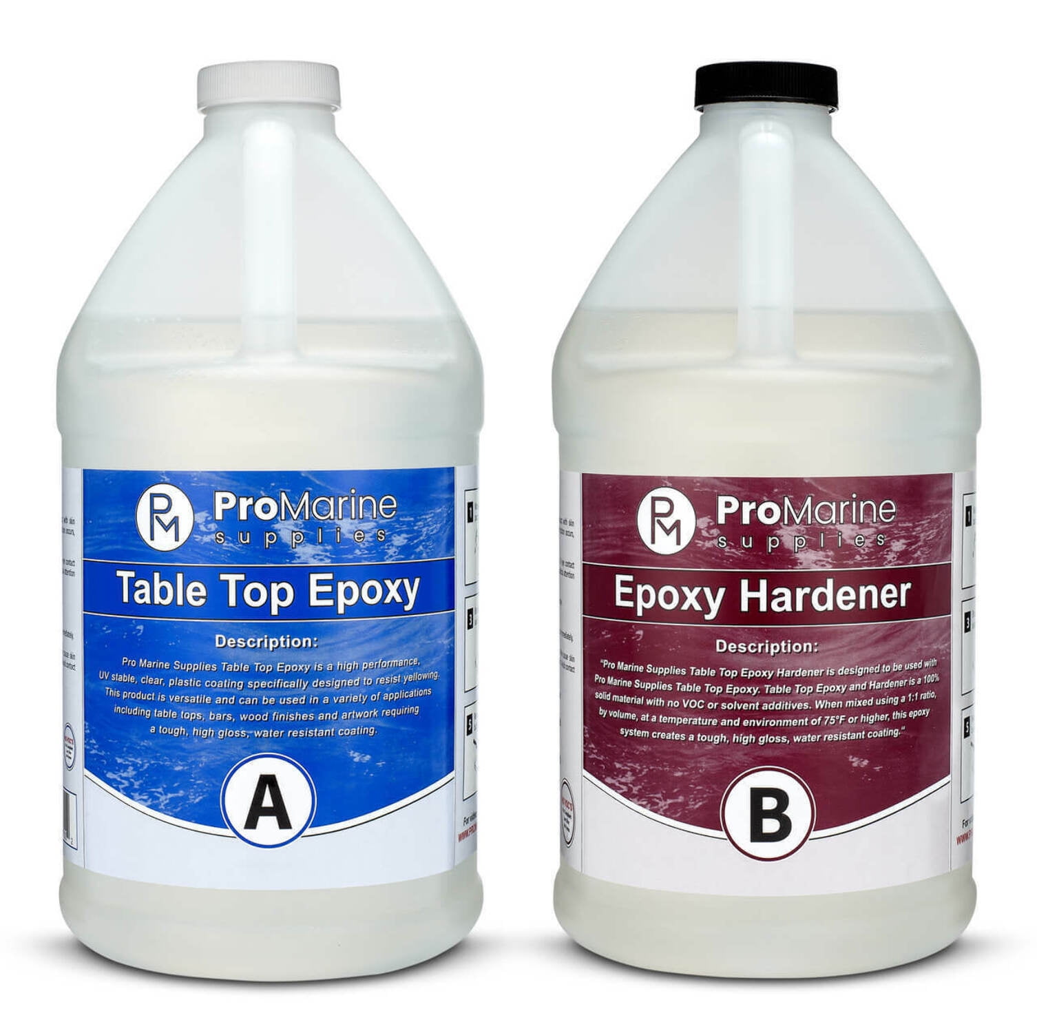 Pro Marine Supplies Countertop Resin Bar Table Top Epoxy - Walmart.com