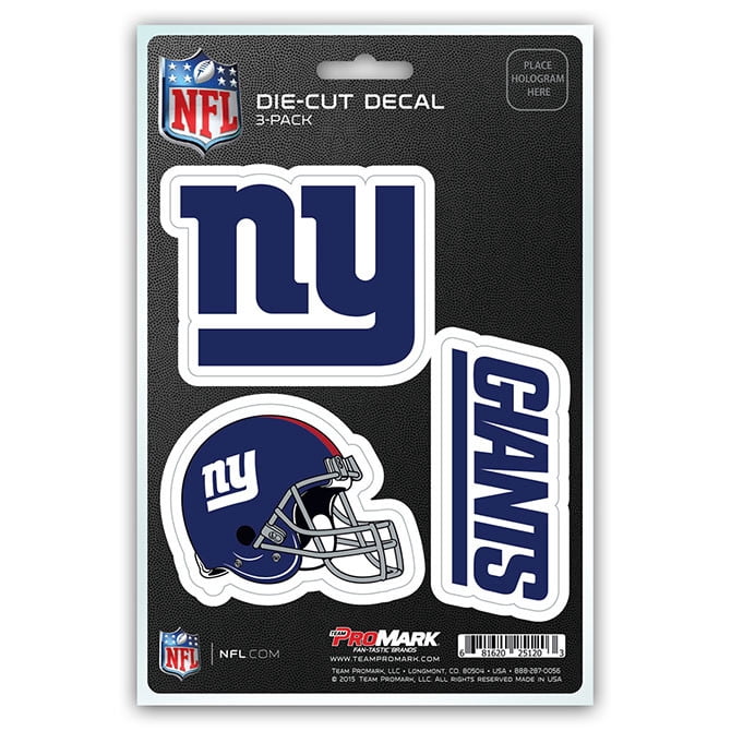 New York Giants Team Decal Set - Walmart.com