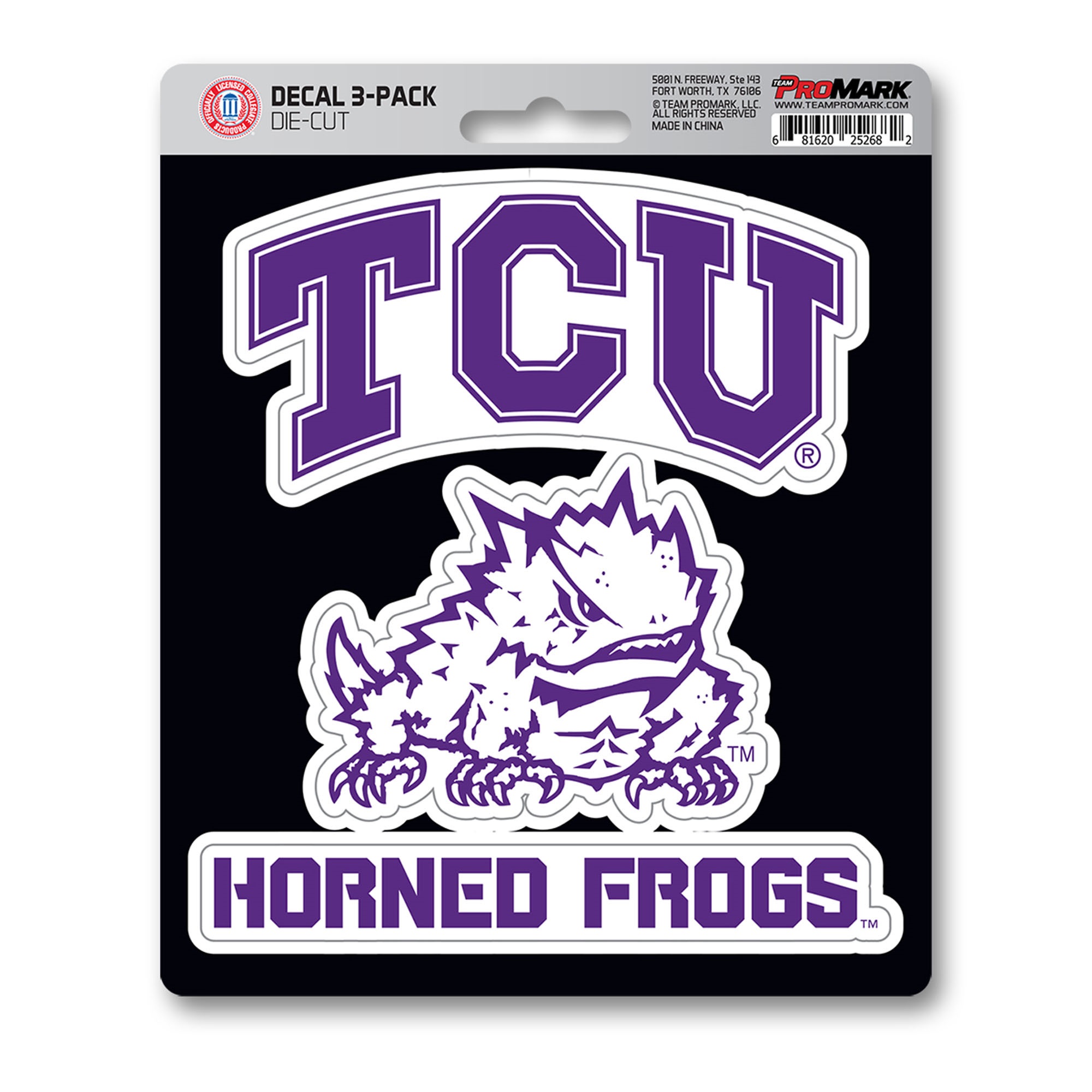 Pro Mark DST3U068 TCU Decal - Pack of 3 - Walmart.com