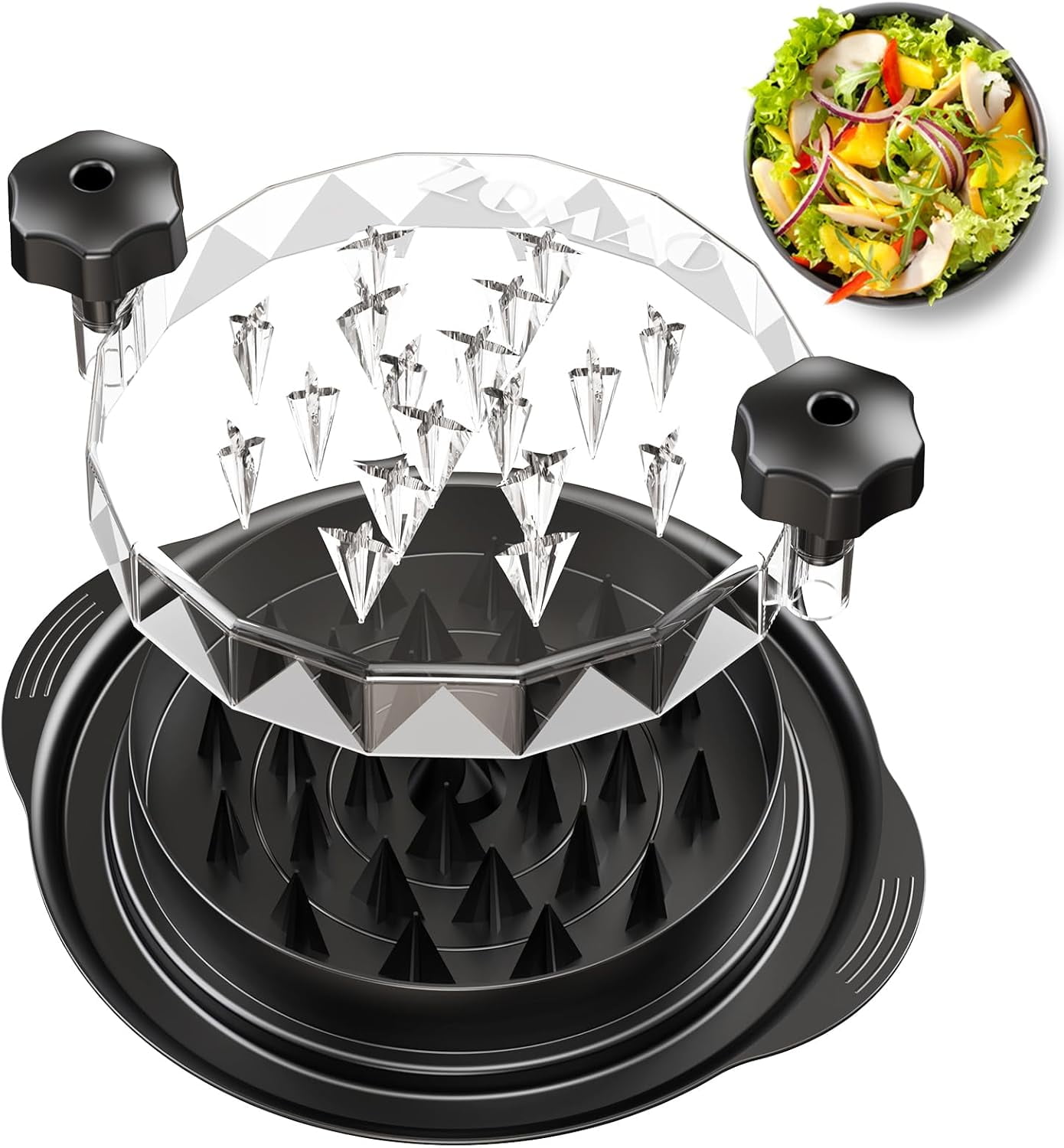 "Pro Max Chicken Shredder 11"" Meat Shredder Tool with Ergonomic Handle ...