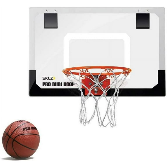 Pro Mini Basketball Hoop with Ball, Standard (18 x 12 inches) & Pro ...