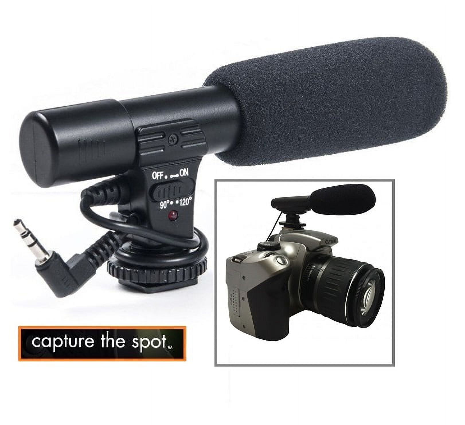 Pro Mini Professional Condenser Microphone For Canon EOS R7 R8 R3 ...