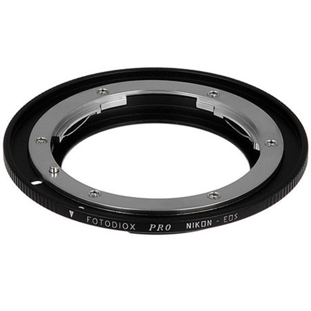 Fotodiox Pro Mount Adapter for Nikon F Lens to Canon EOS EF-Mount ...