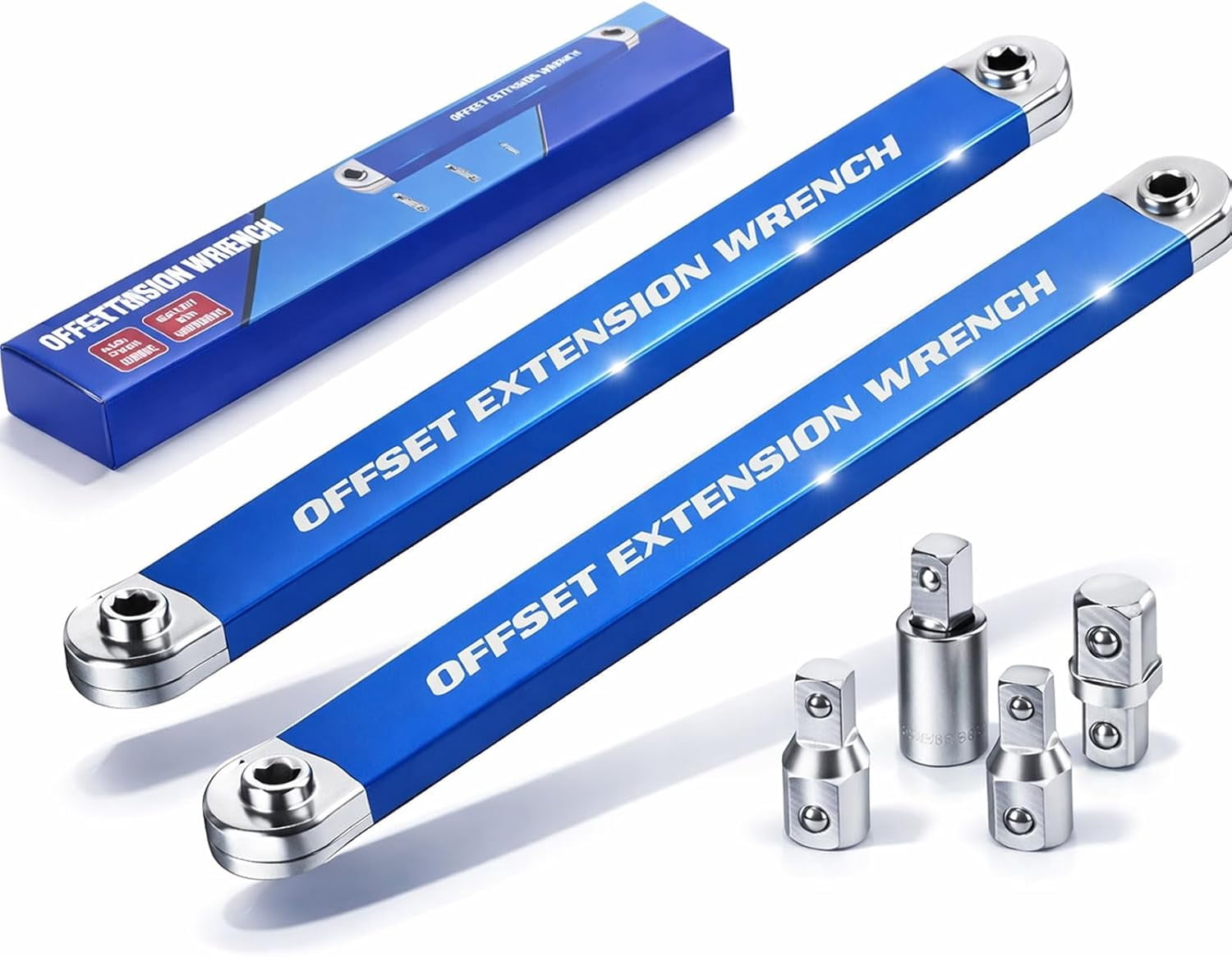 Pro Offset Extension Wrench Set, 15.4" Long&15mm Slim Heavy Duty ...