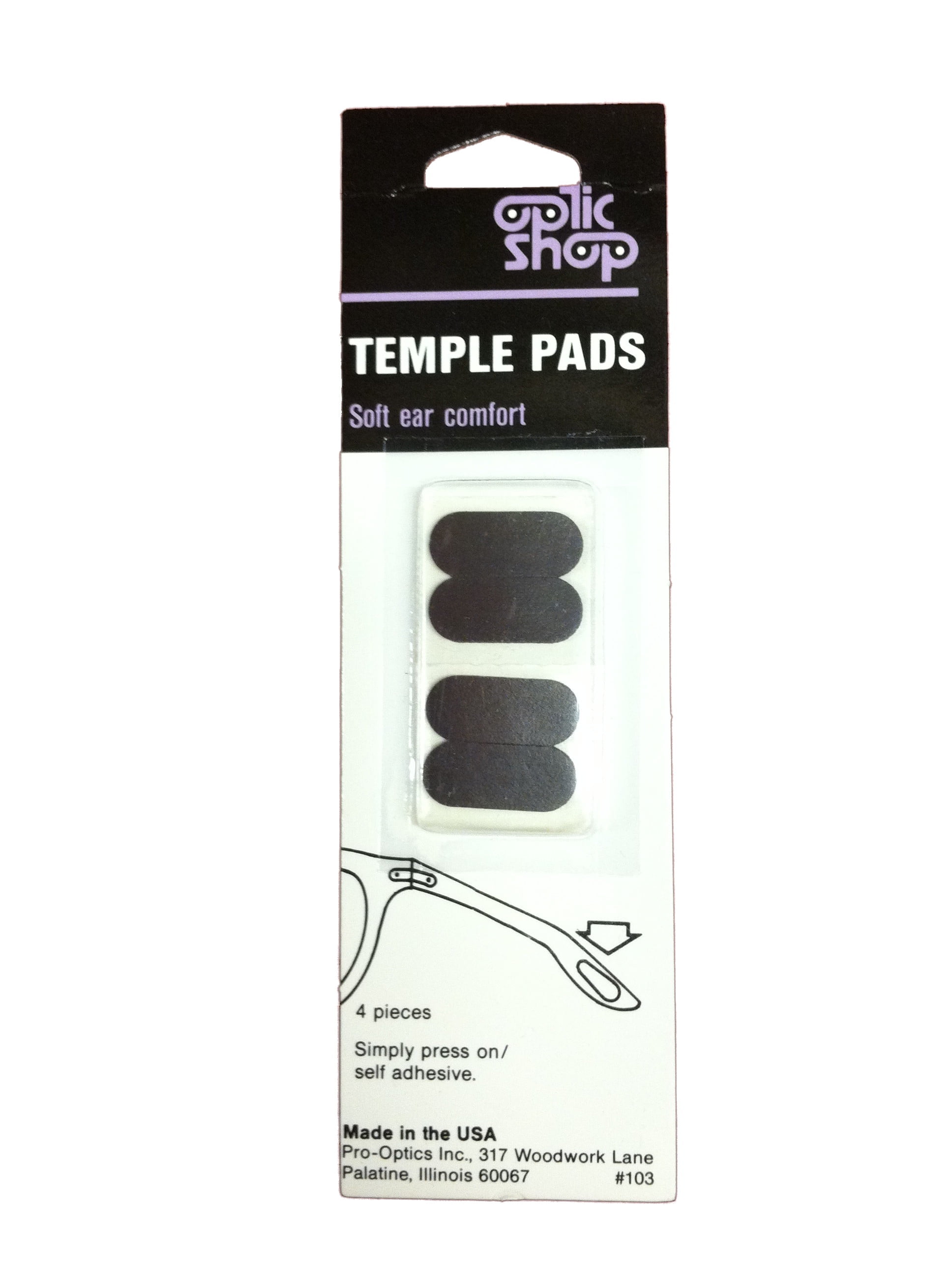 Pro-Optics Temple Pads - Walmart.com