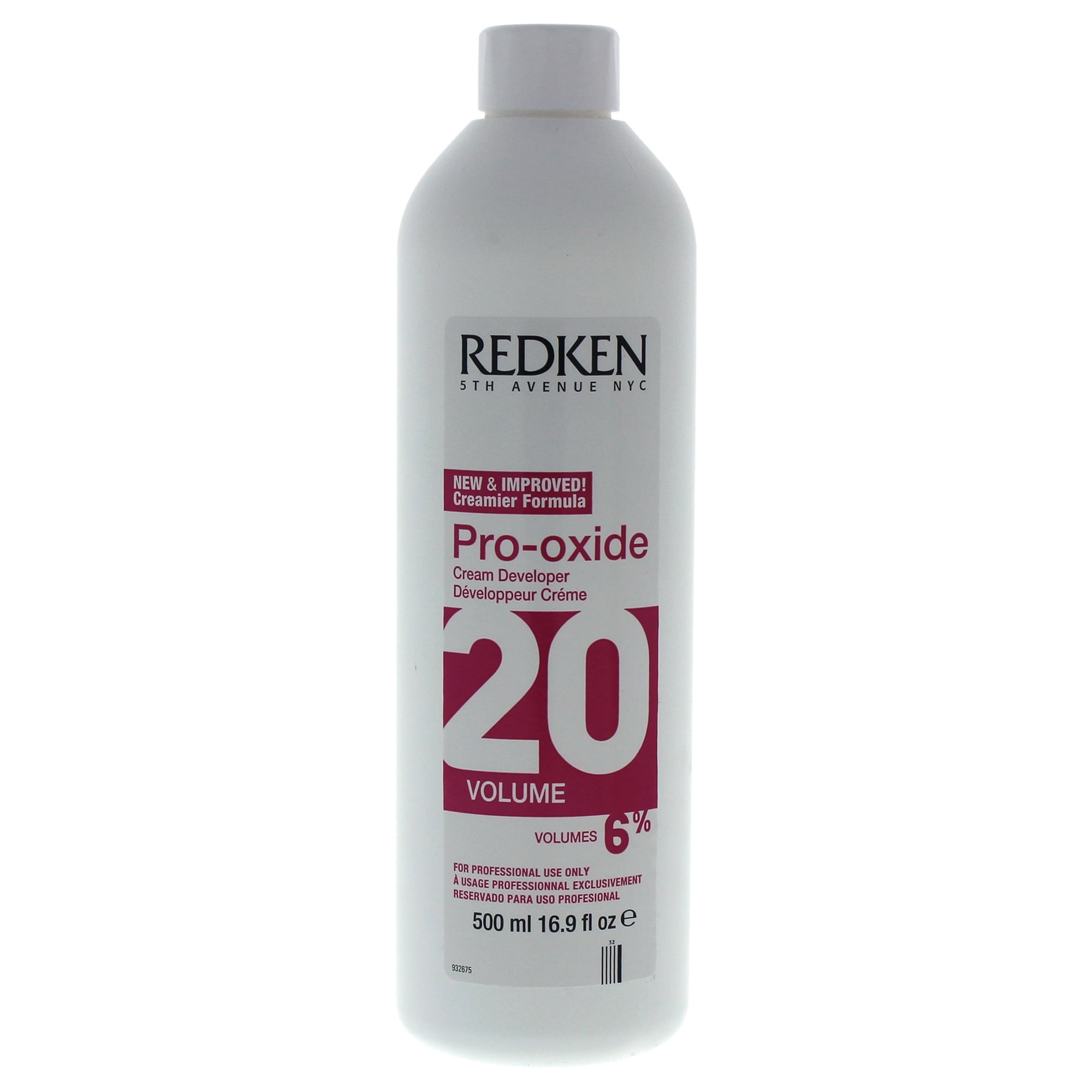 Redken Pro-Oxide Hair Gel Cream Developer 20 Volume - 16.9 Oz Treatment ...